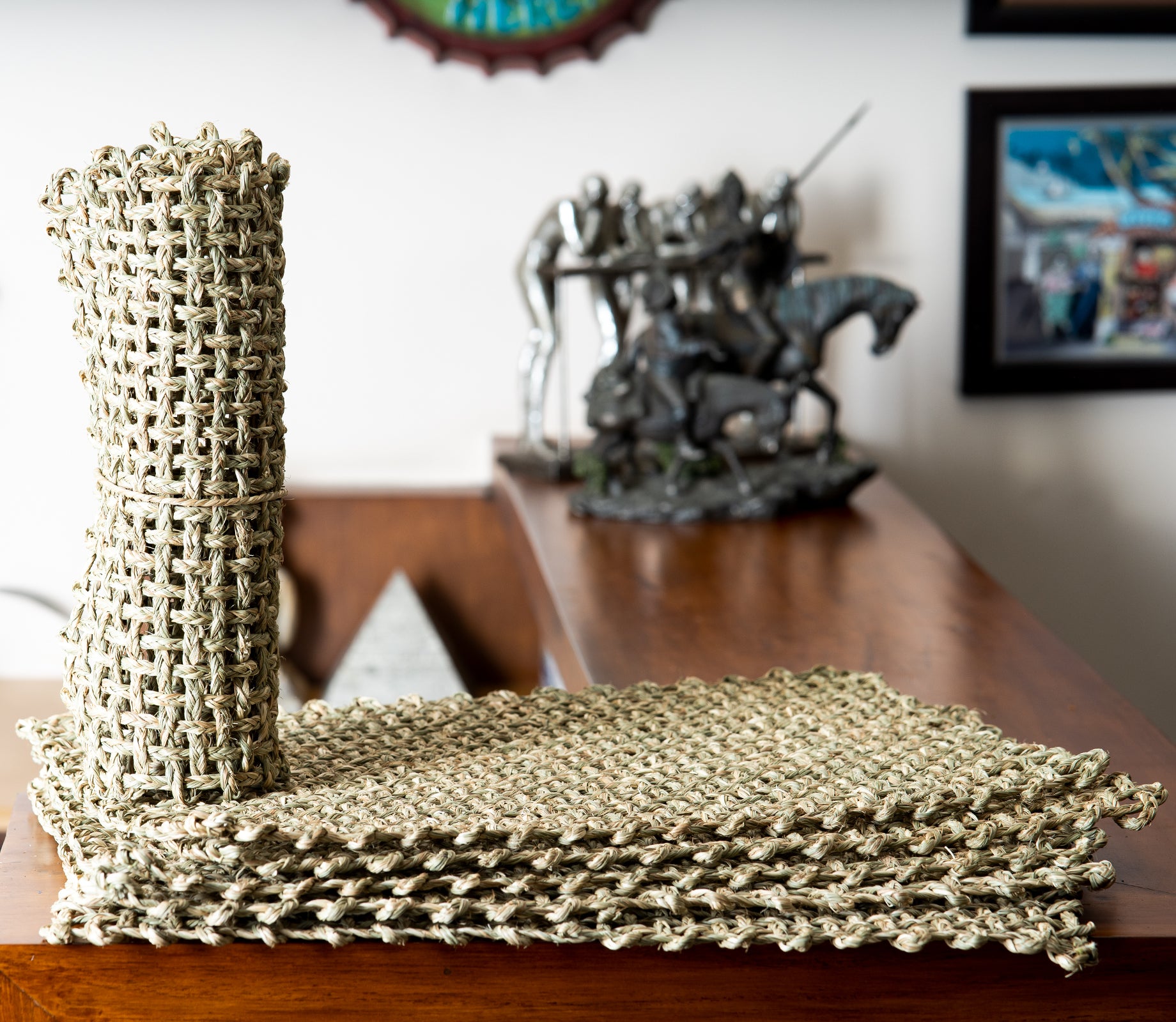 Sabai Grass Table Mats - Natural Color - ArtisanSoul